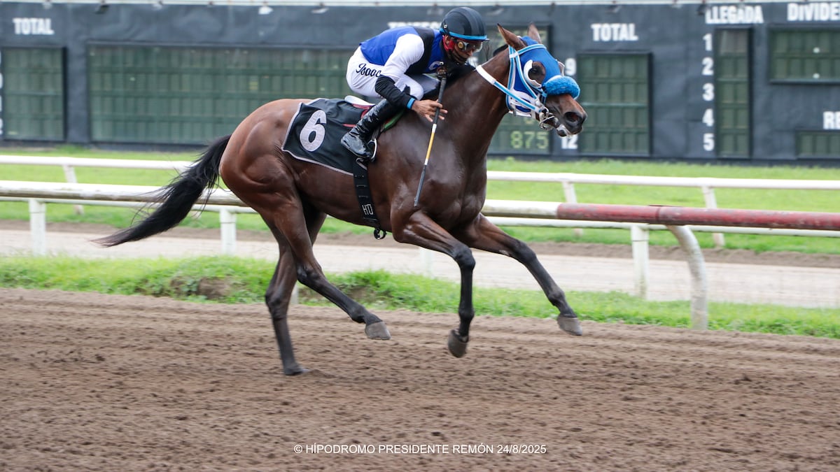 ‘Aryna’ cruza primera en el Clásico Arango del Hipódromo Presidente Remón