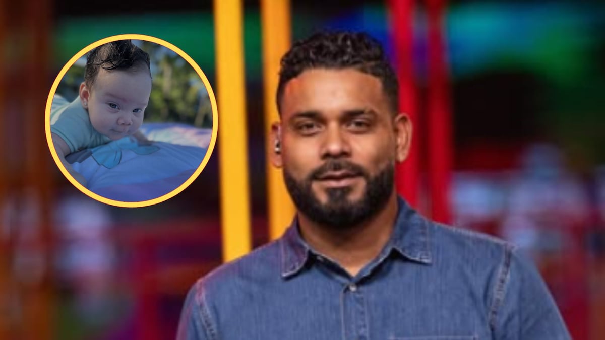 Daniel Domínguez presenta a su hija ‘la de los ojos verdes’