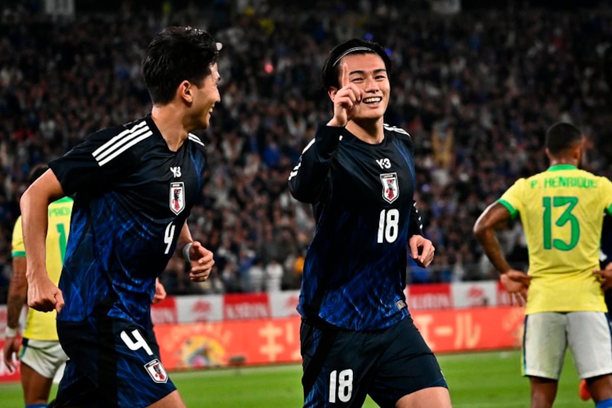 Brasil pierde 3-2 ante Japón en amistoso con remontada sorpresa